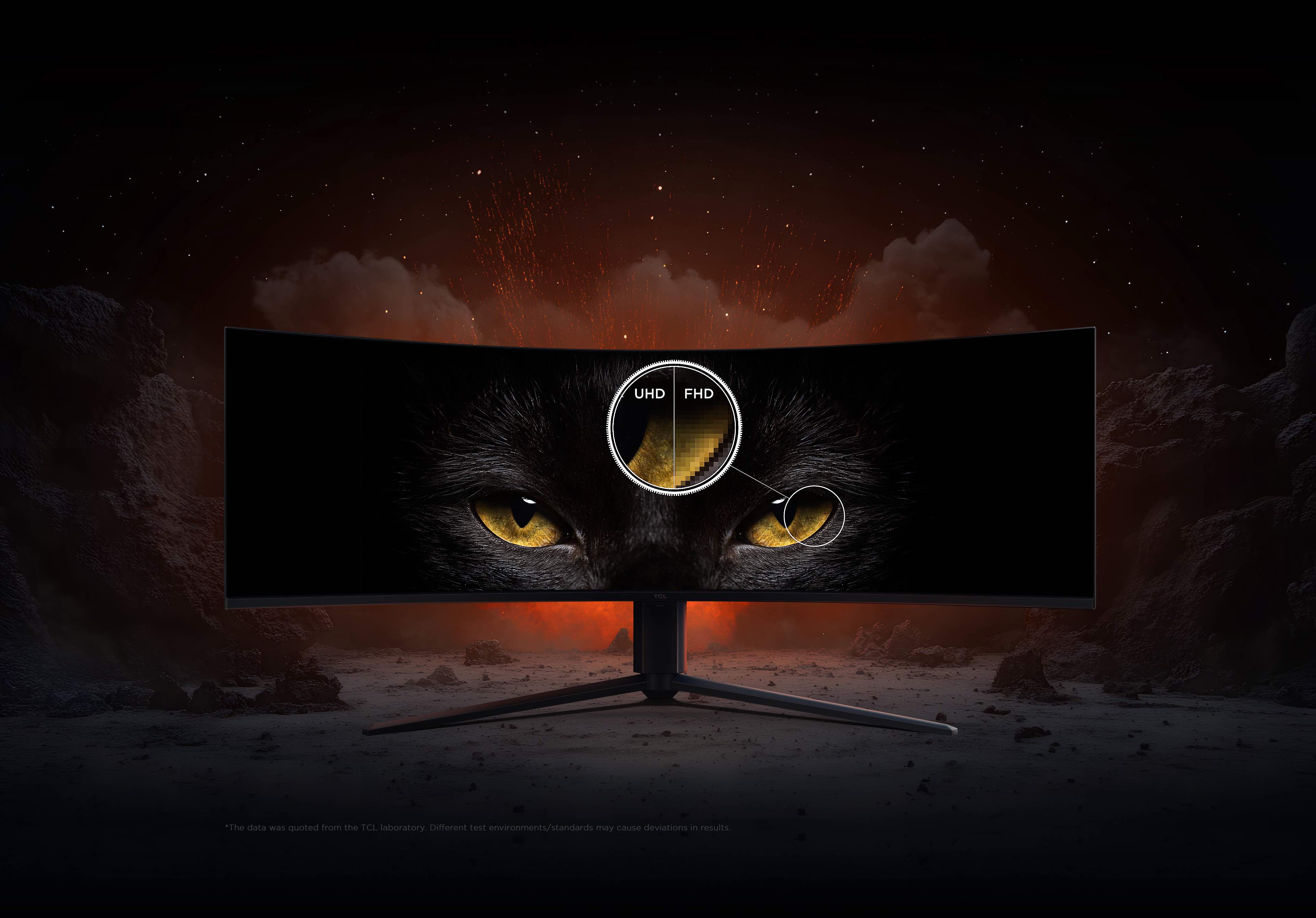 TCL 57R94 Dual 4K QD-MiniLED Monitor-57 Inches | TCL Global