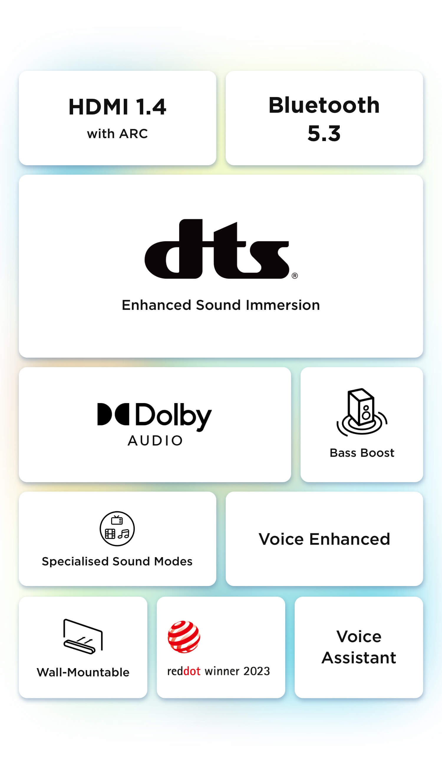 TCL S643W 3.1 kanálový Soundbar | TCL Česká
