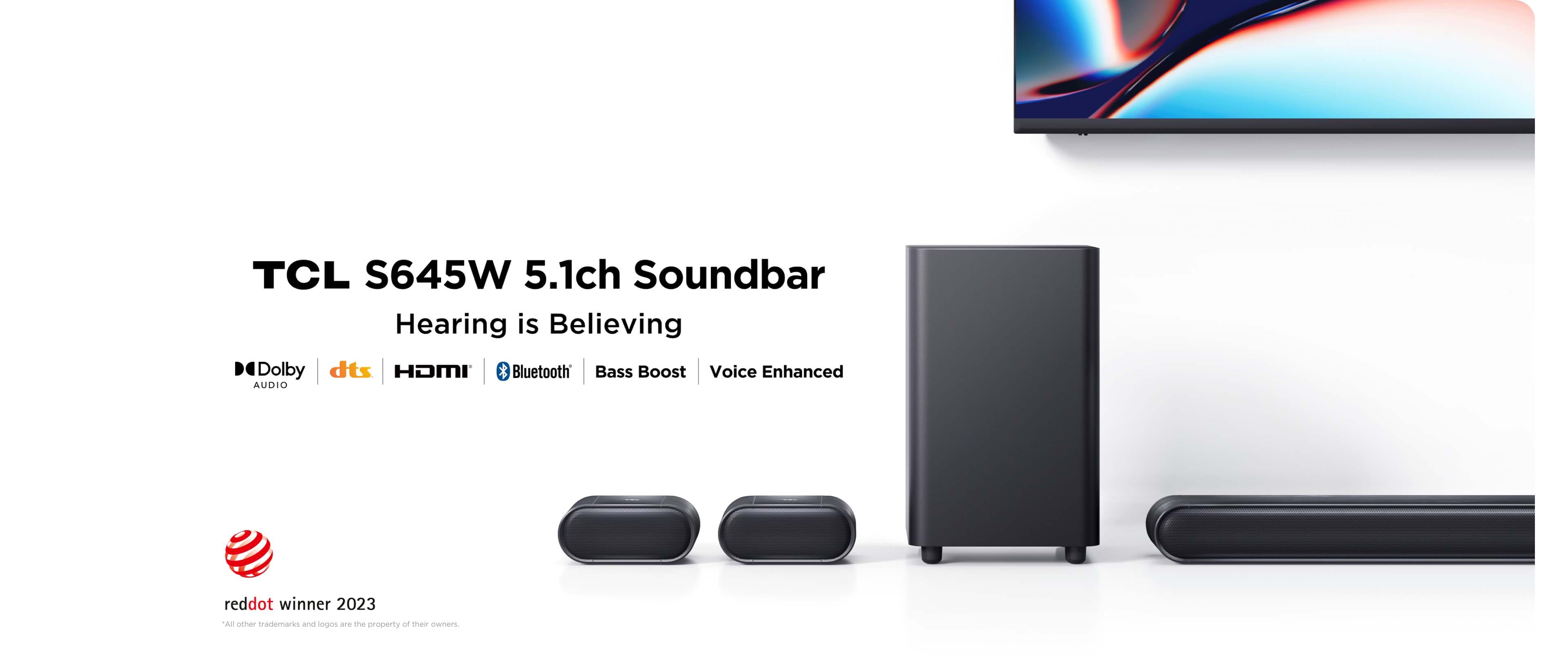 TCL Soundbar S645W | 5.1 Channel Dolby Atmos Soundbar | TCL Global