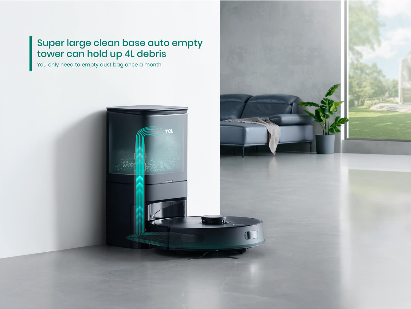 TCL Sweeva 6500 Hands Free Robot Vacuum Cleaner - TCL Global
