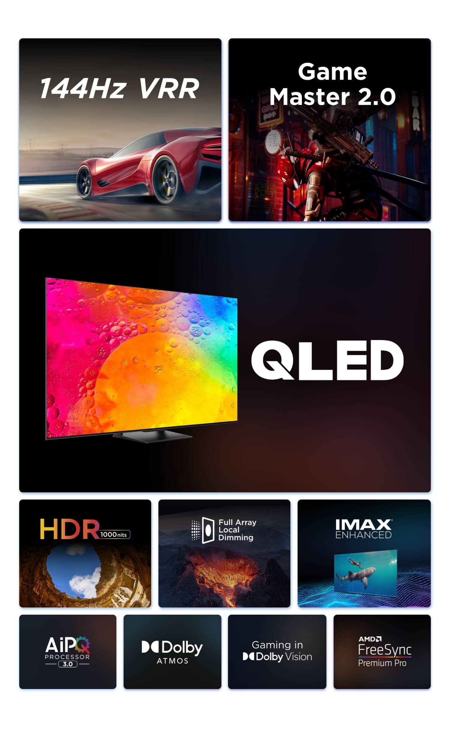 TCL C745 QLED Gaming TV | TCL Saudi Arabia