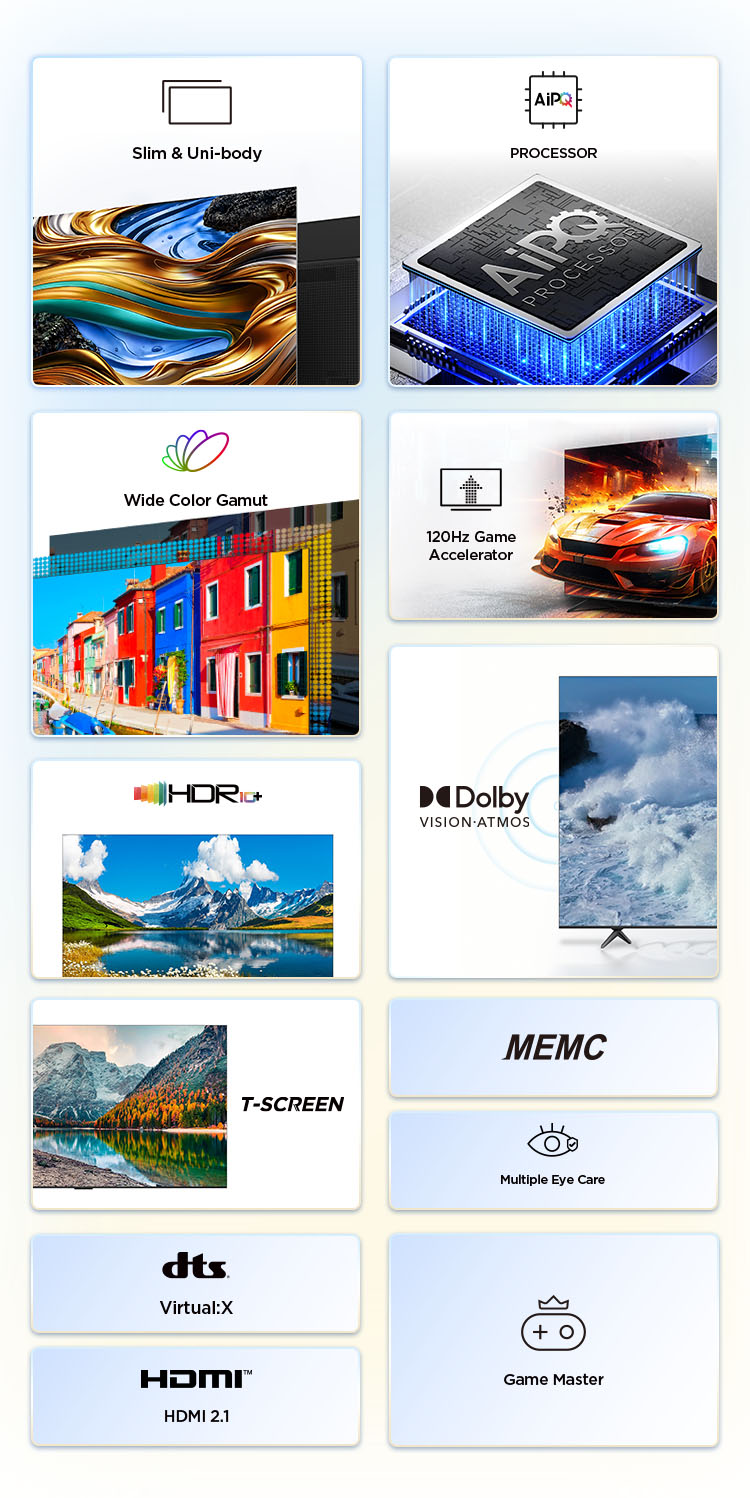 TCL P755 4K UHD Google TV | AiPQ™ PROCESSOR - TCL Philippines