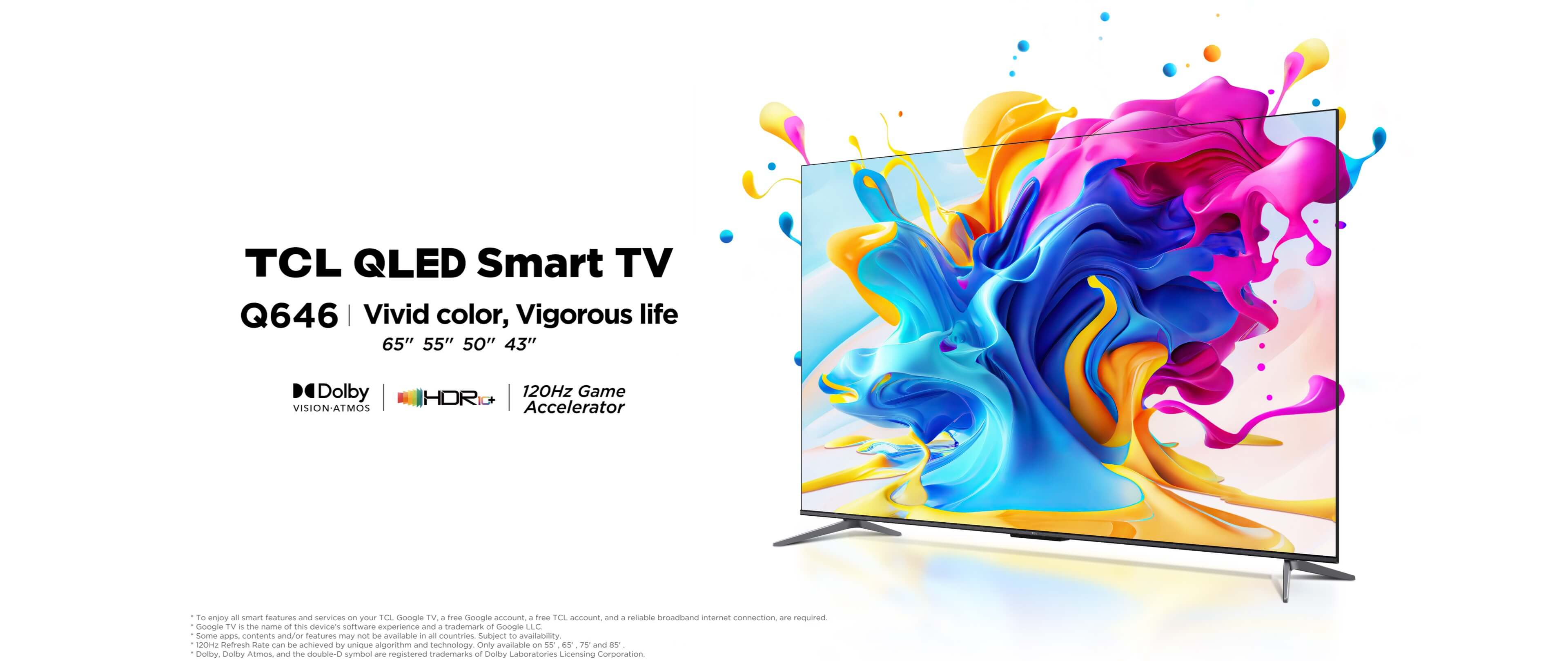 TCL QLED 4K TV Q646 | TCL Việt Nam