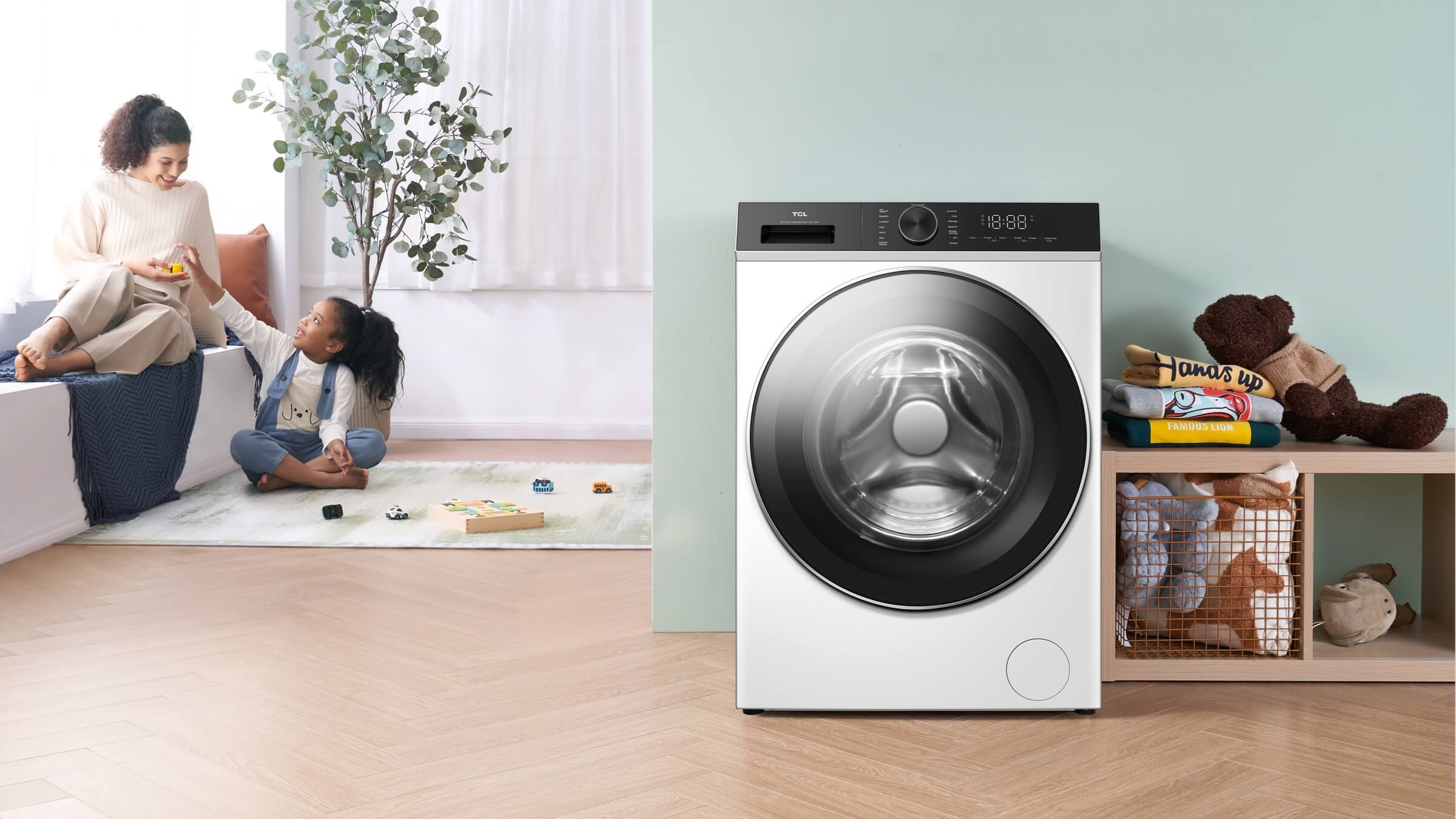 TCL Washing Machine P12FLW-Front Loading Washer P12-TCL Global