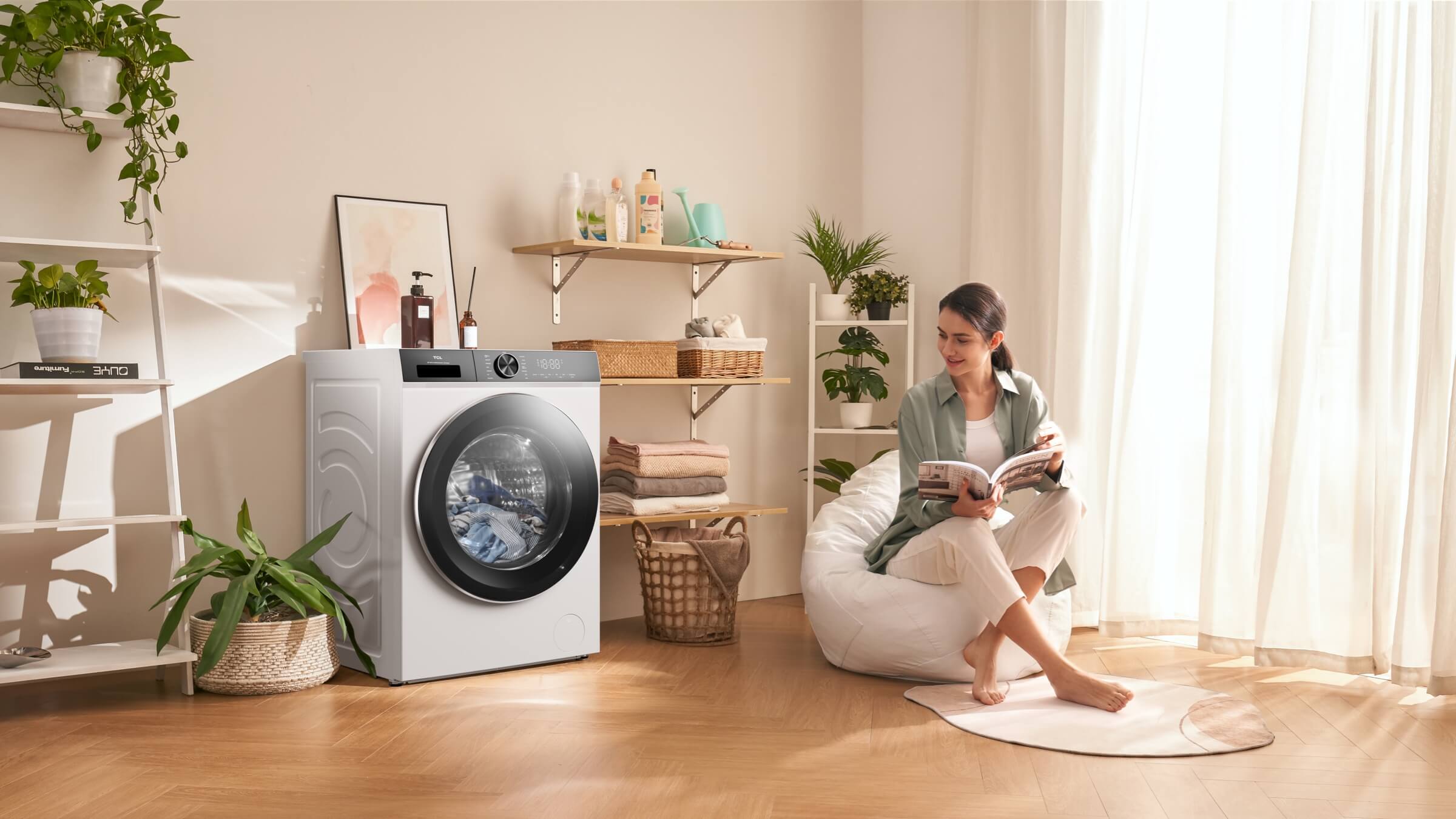 Стиральная машина P1208FLW