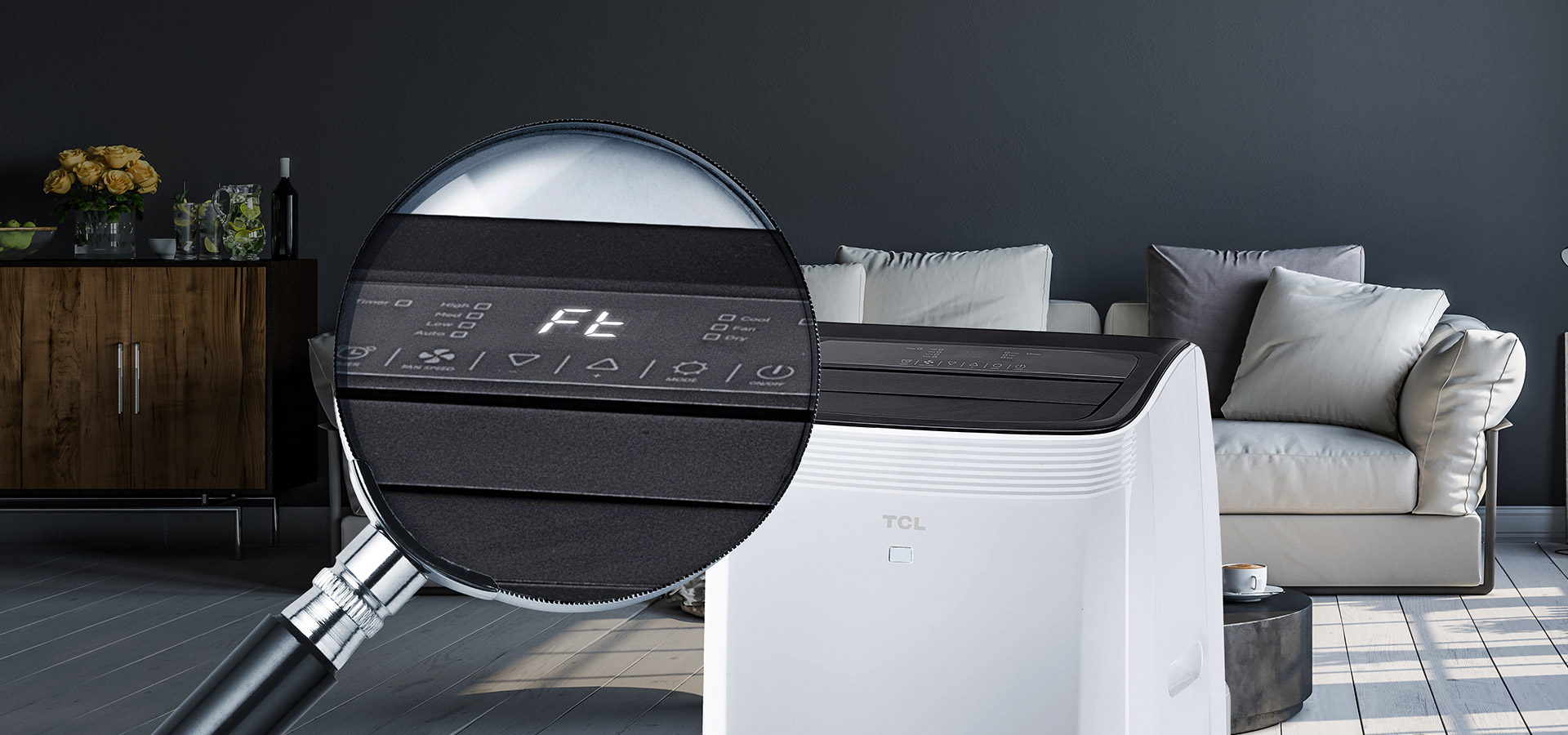 Air Conditioner-TAC-12CPB 3.6KW Portable Air Conditioner | TCL ...