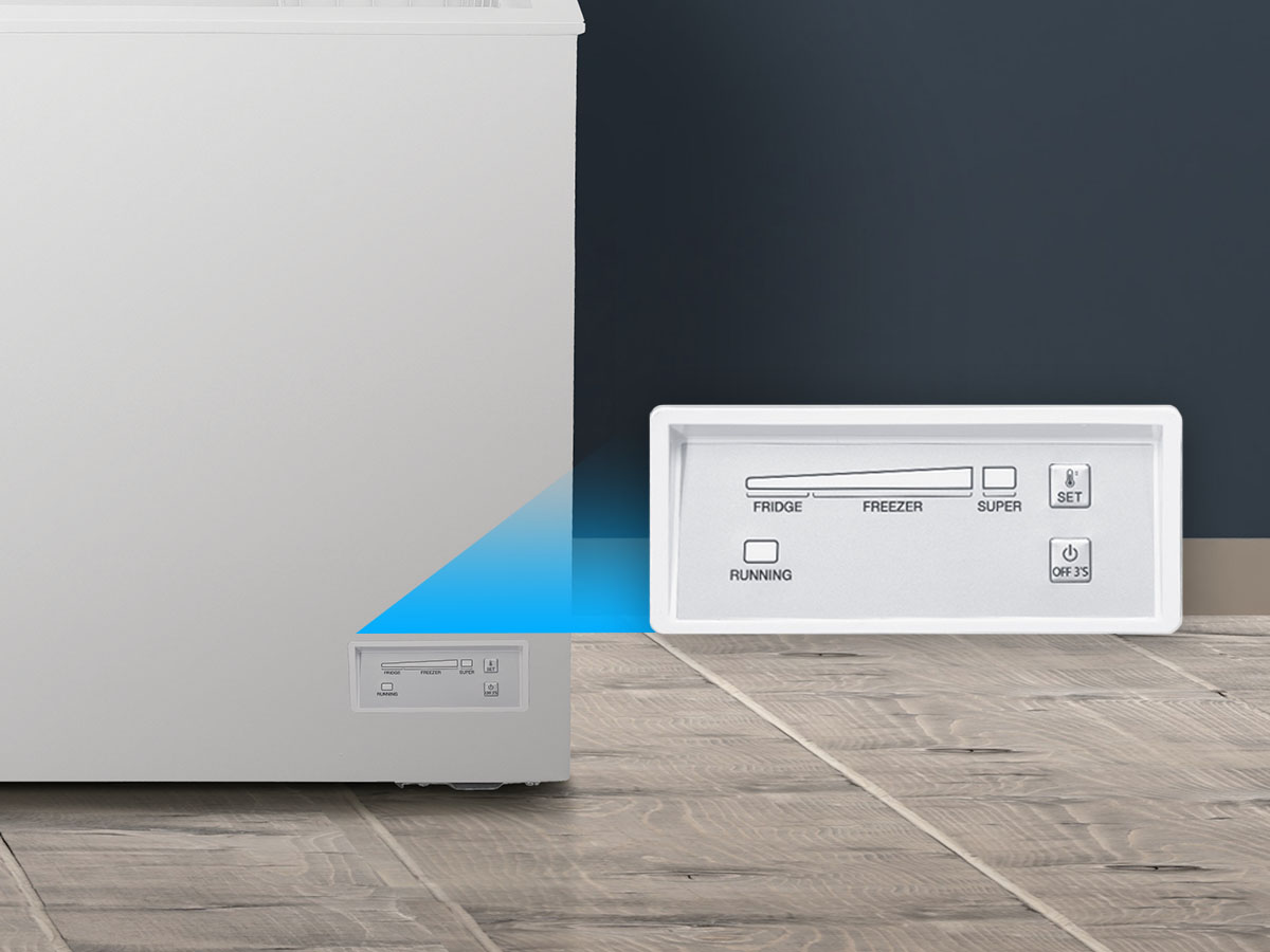 142L Hybrid Chest Freezer