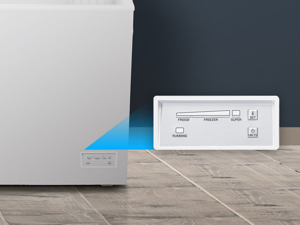 198L Hybrid Chest Freezer