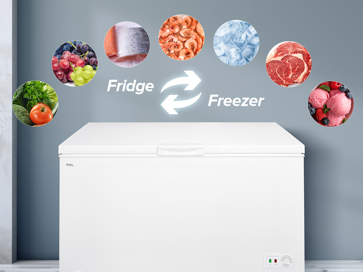 F380CFW 371L Hybrid Chest Freezer