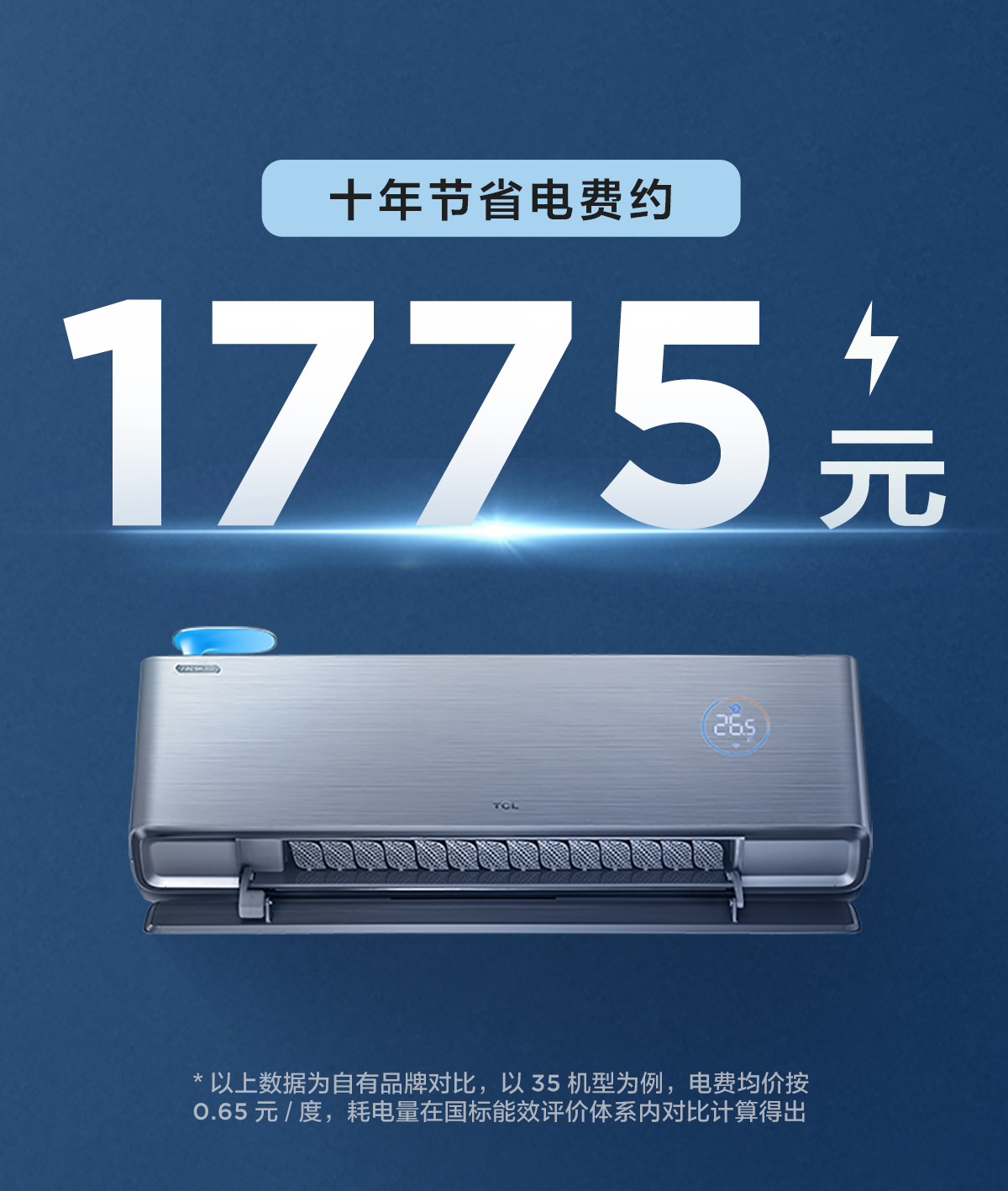 TCL1.5匹新风空调挂机-小蓝翼II 尊享版 | TCL官网