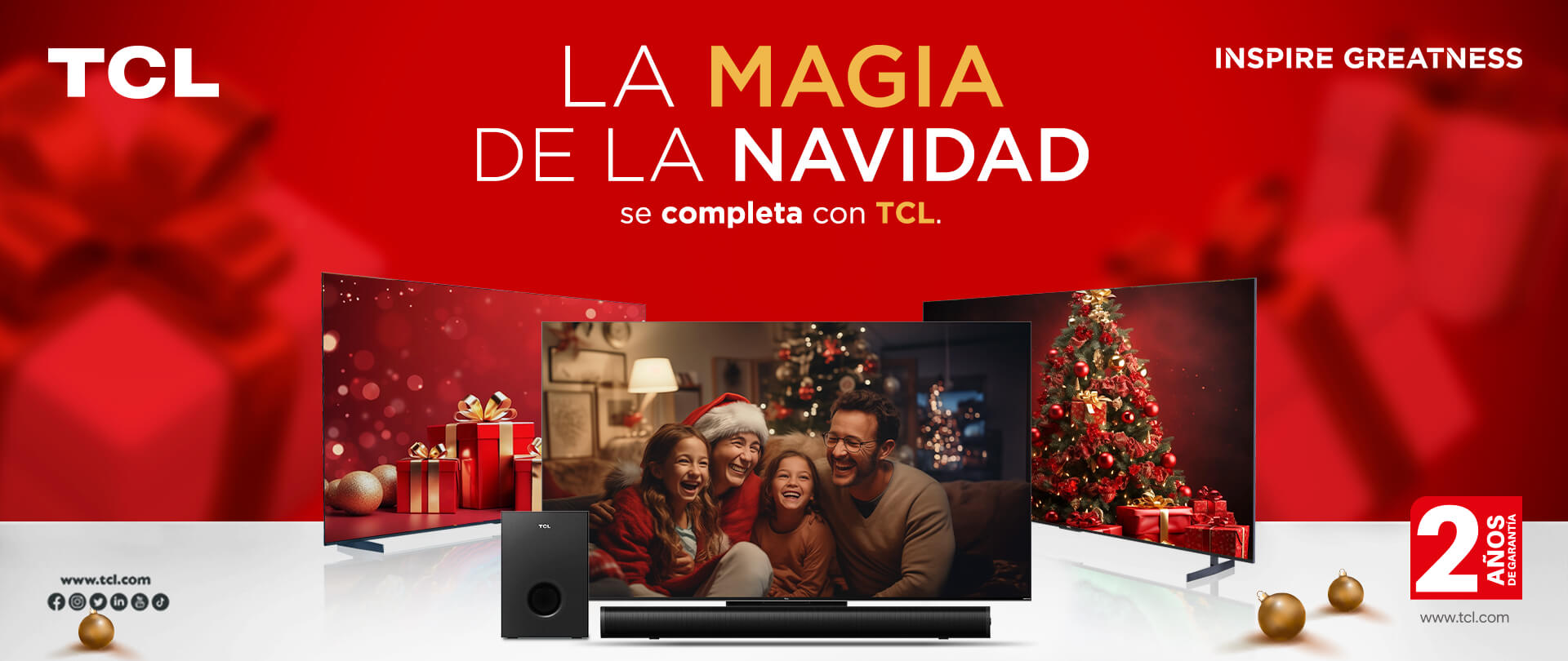 Temporada Navideña TCL 2023 | TCL Colombia