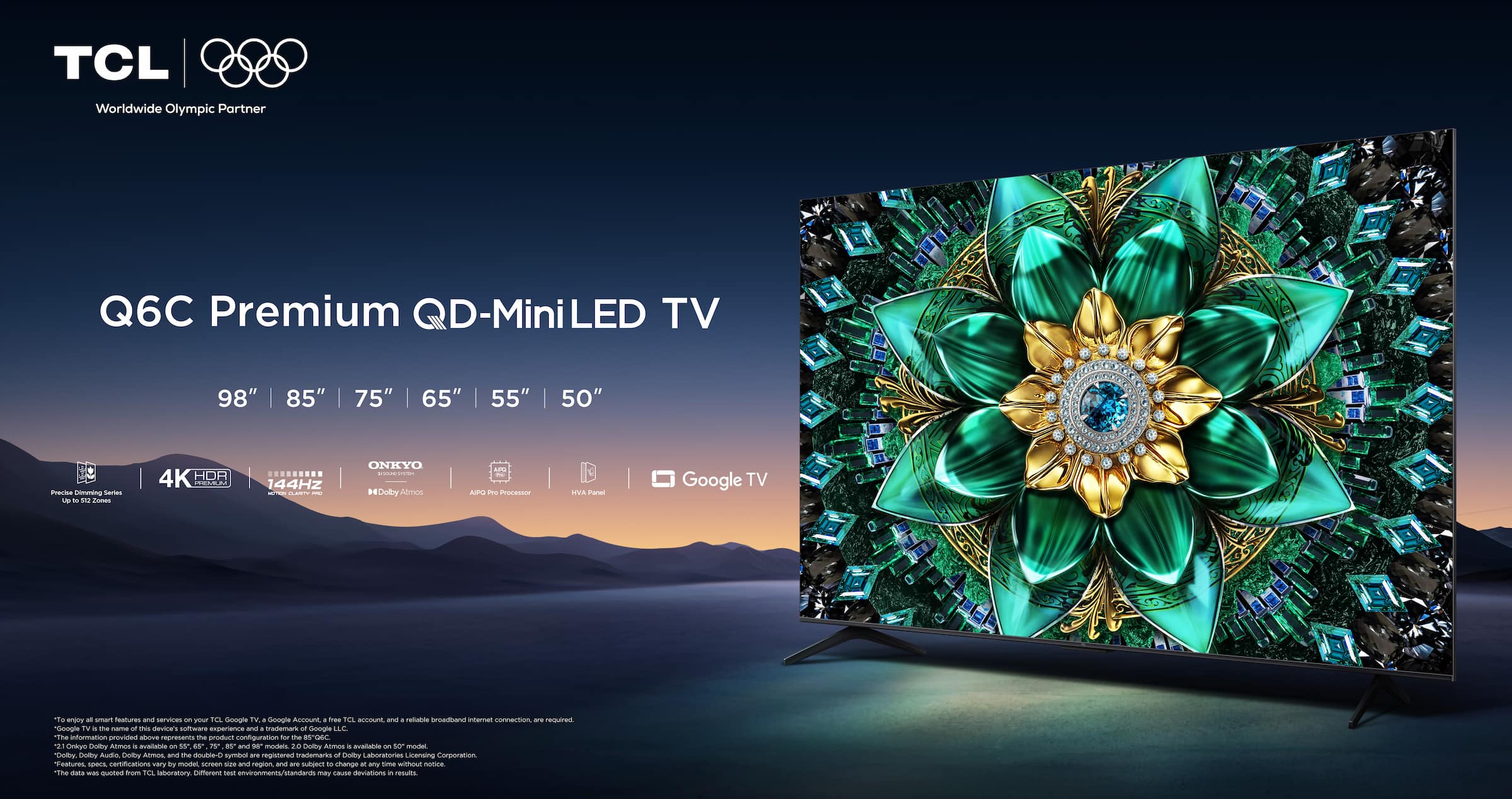 TCL TV Q6C Premium QD-MiniLED TV, 50 to 98 inch | TCL Deutschland