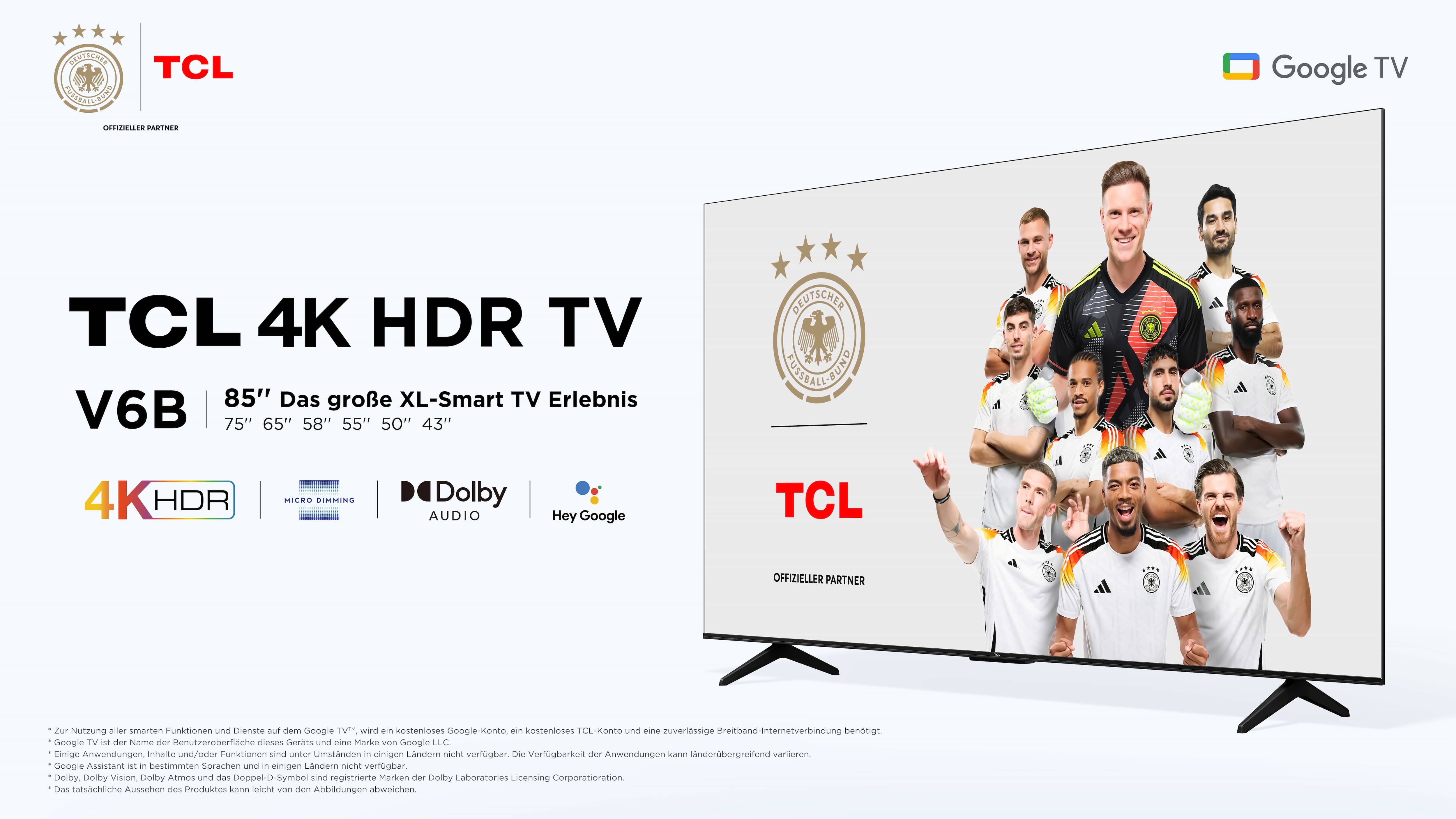 TCL V6B 4K HDR TV - TCL Deutschland