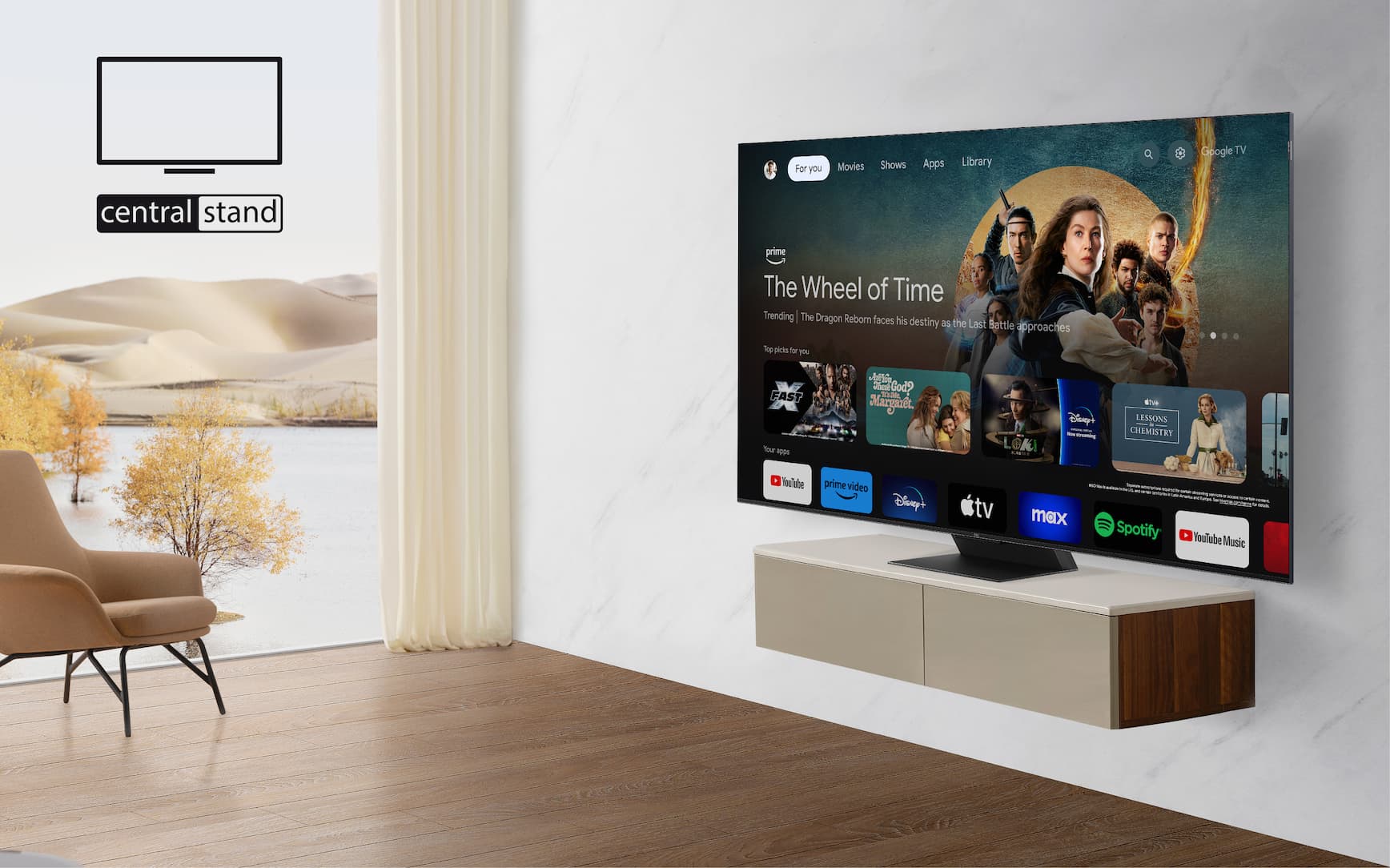 QD-Mini LED 4K TV 98/85/75/65 inches - C855 - TCL Spain