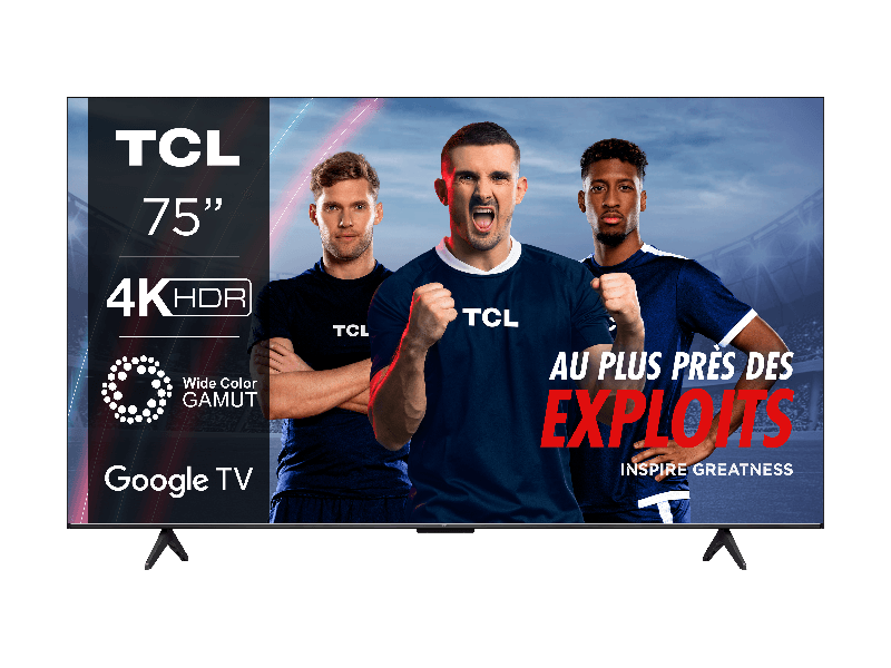 TCL P755 4K HDR TV Google TV | AiPQ™ PROCESSOR - TCL France