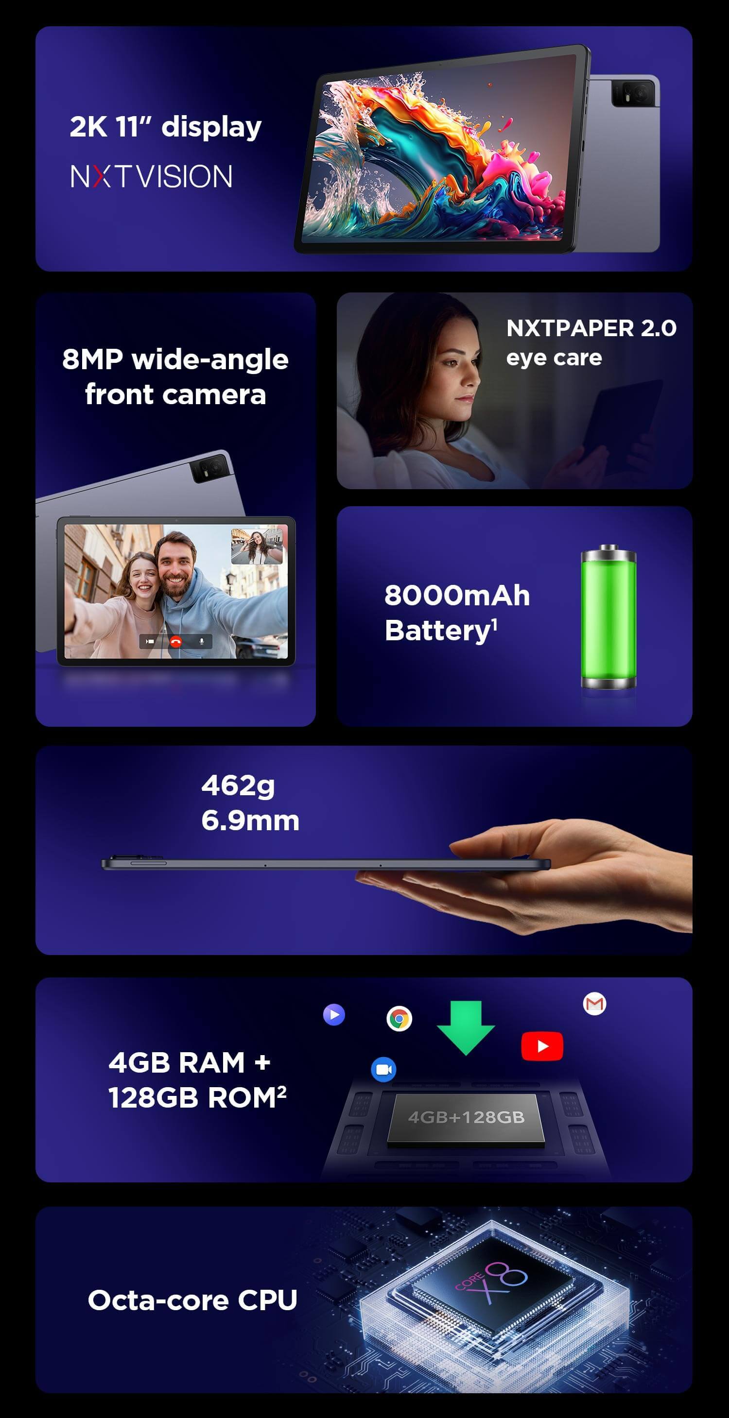 TCL NXTPAPER 11 | Full-color Electronic Paper-like Display | TCL Greece