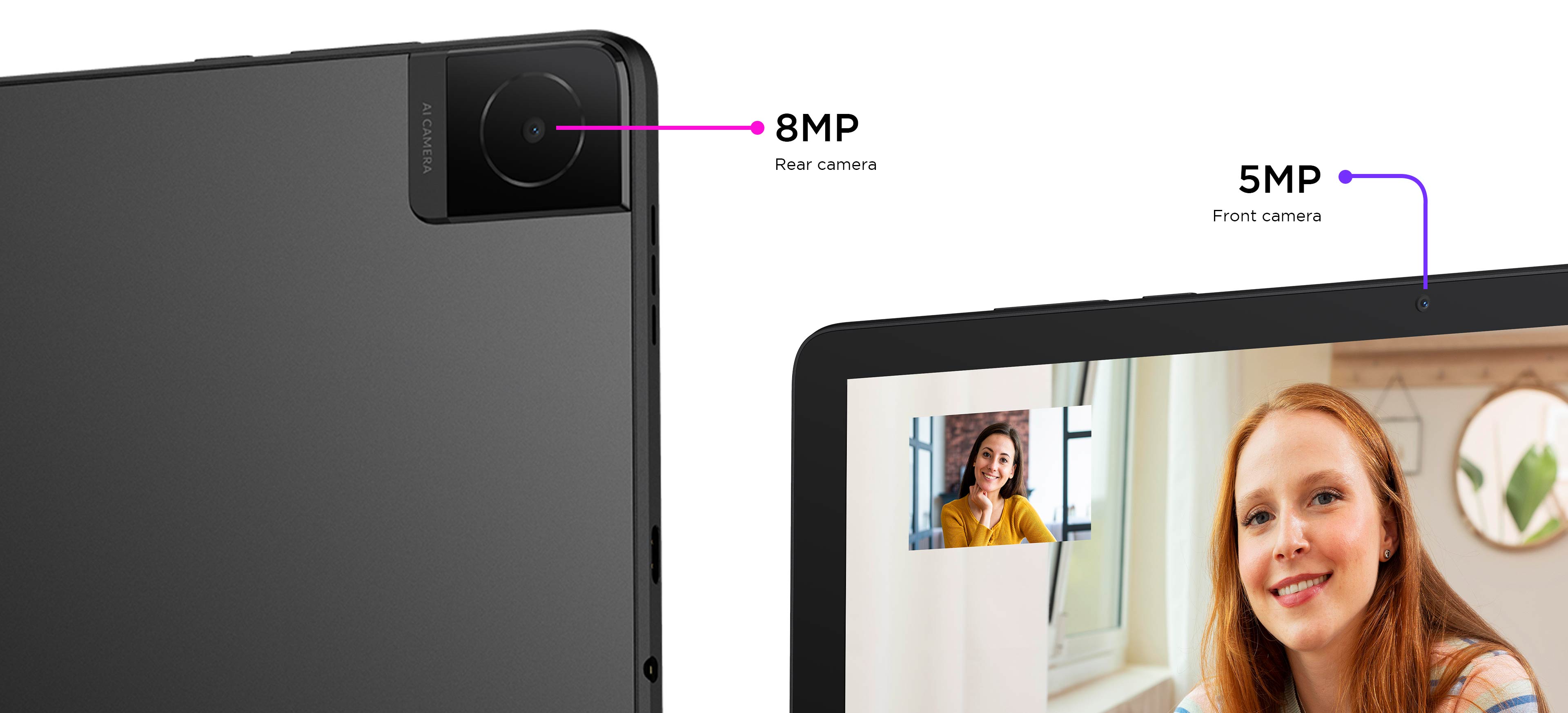 Tcl Tab 10l Lte Gen3 10 1 Space Black Android™ 14 Tablet Tcl