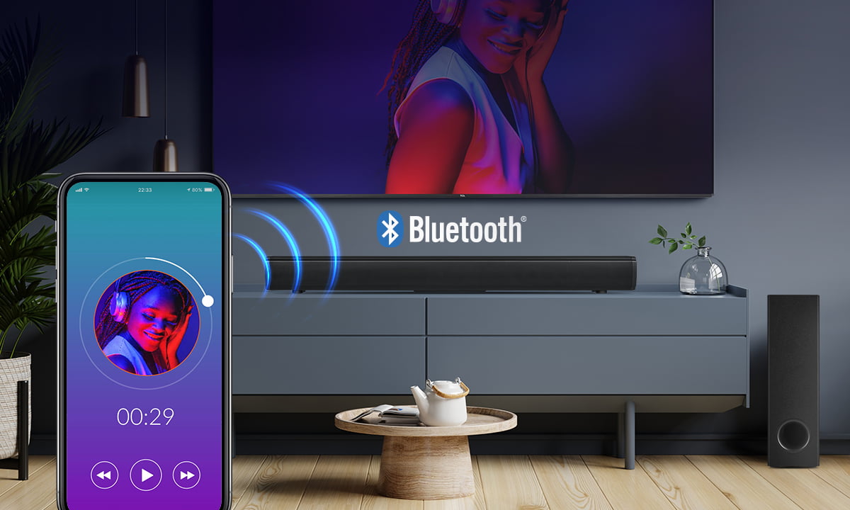 TCL 2.1ch Home Theater Soundbar - S332W