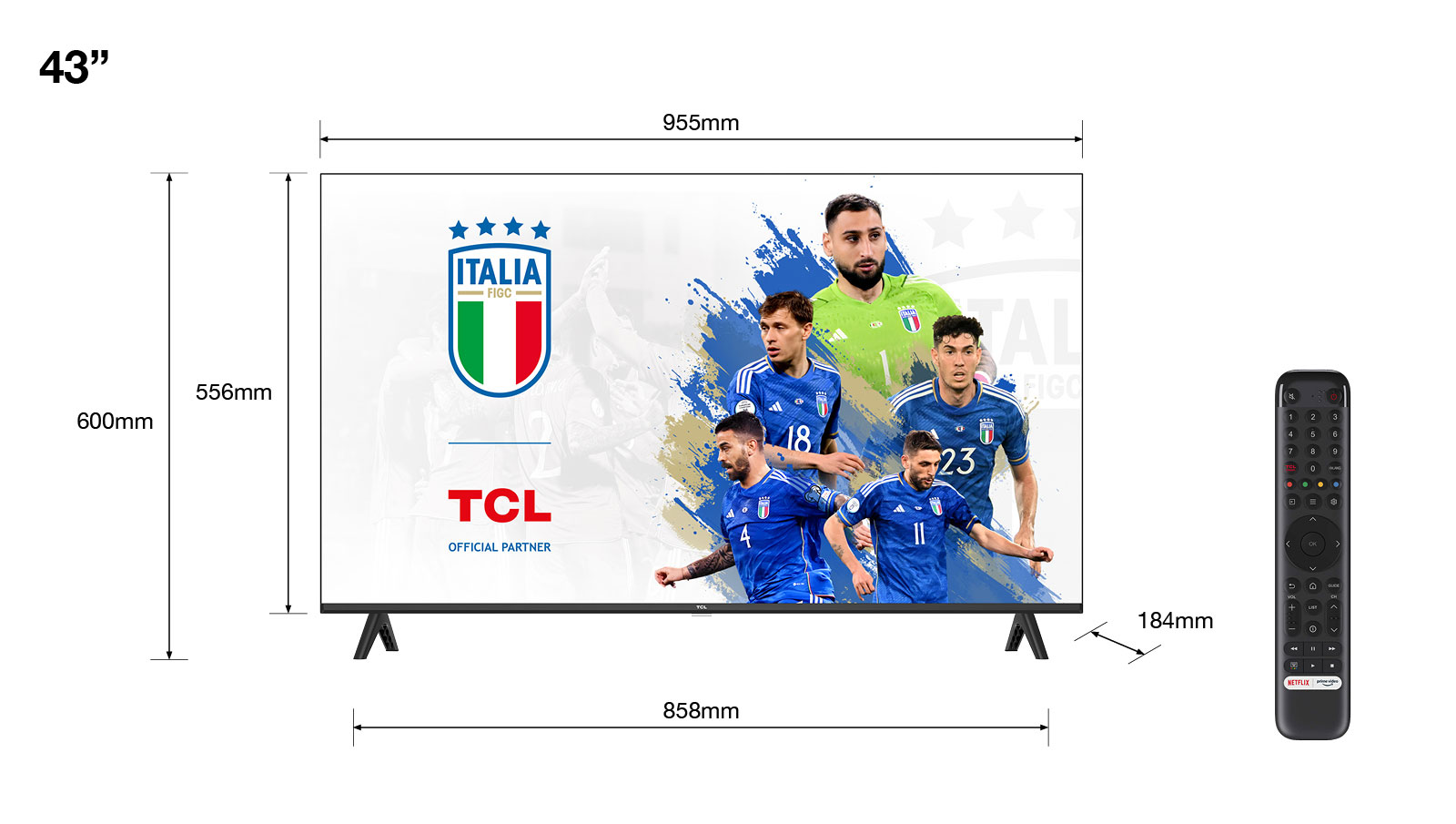TCL 43 Pollici S5400A-TV Android-Full HD HDR | TCL Italia