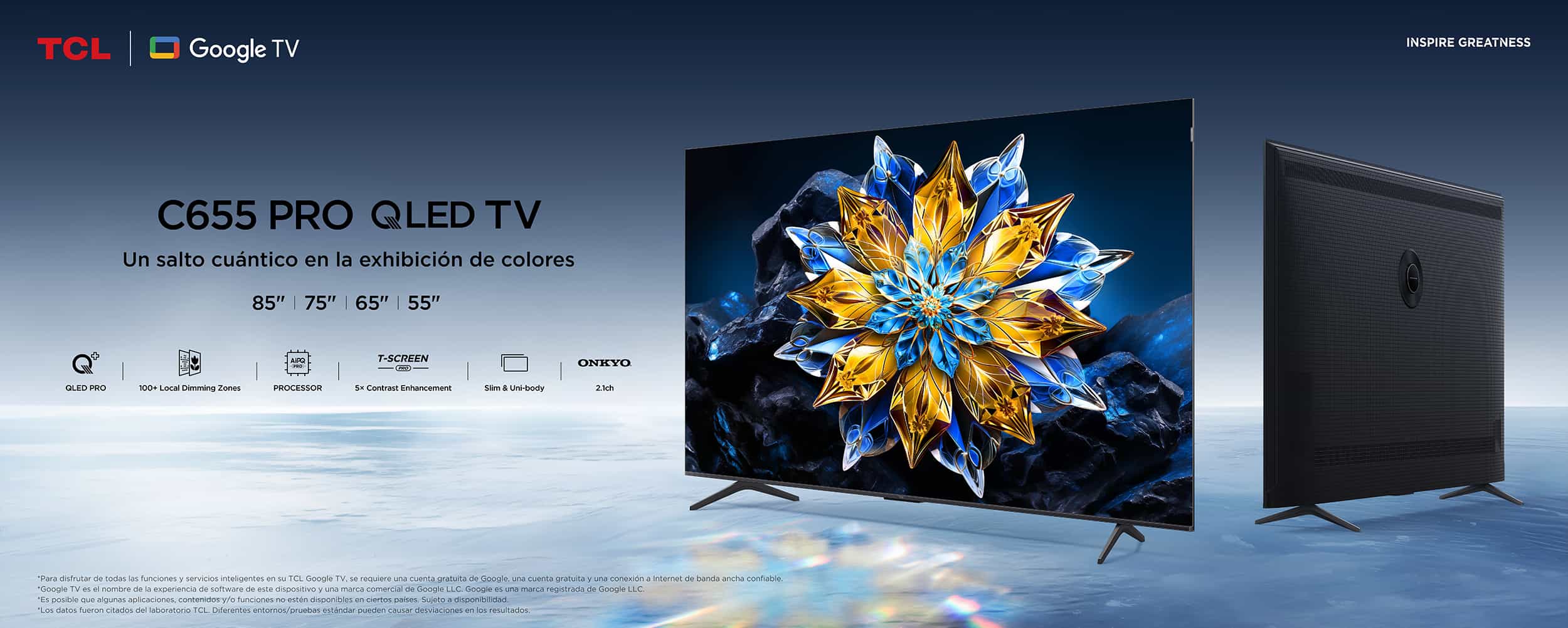 TCL C655 PRO Classic 4K QLED TV | TCL Latin