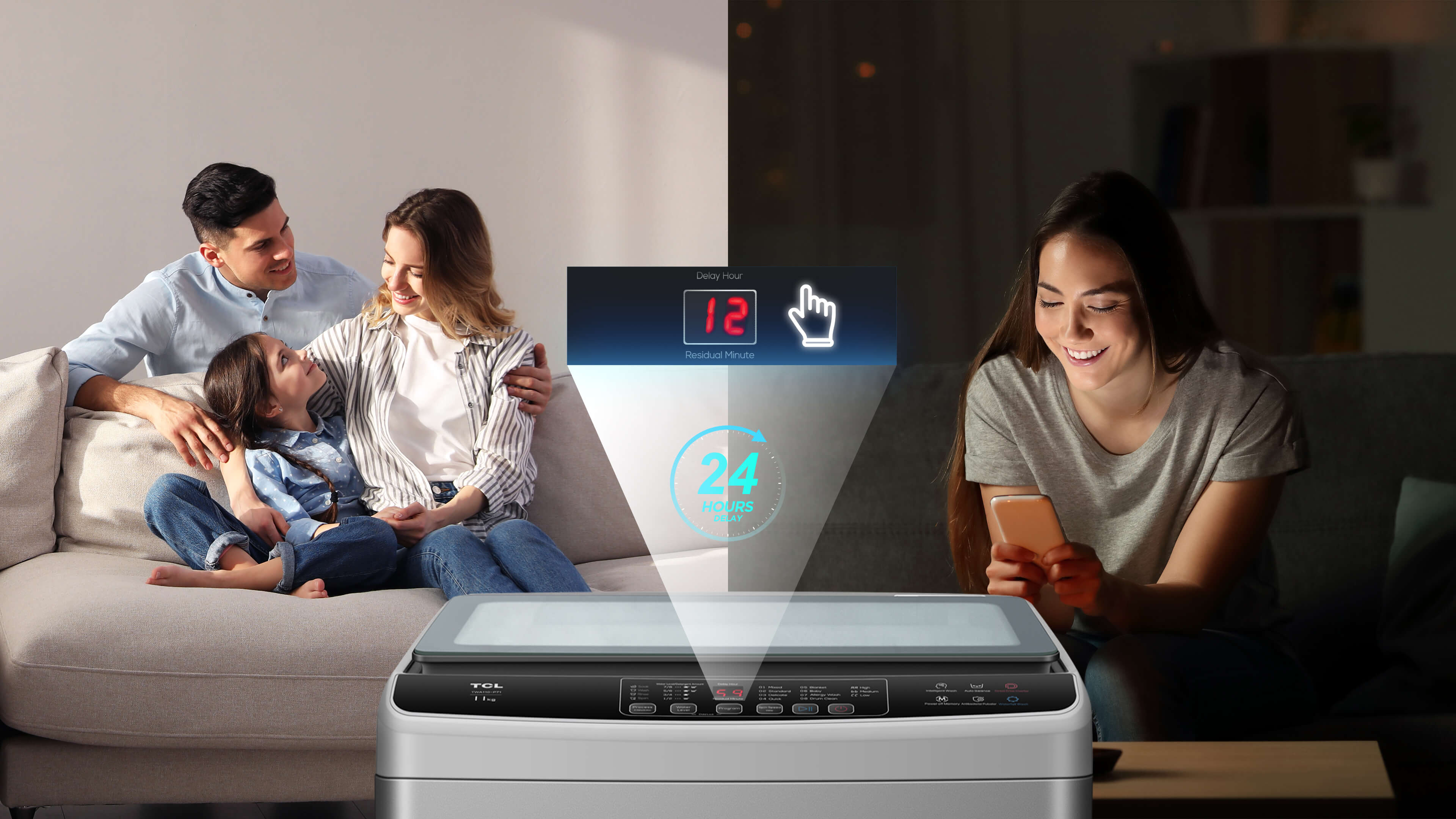 Washing Machine-F7 Top Load Washer | TCL Malaysia / English