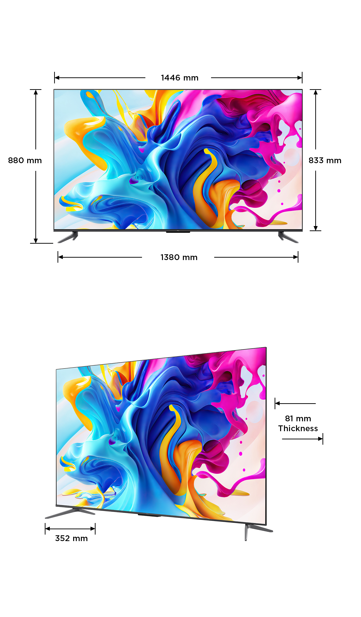 TCL C647 QLED TV | Color Master (SM Appliance Exclusive)