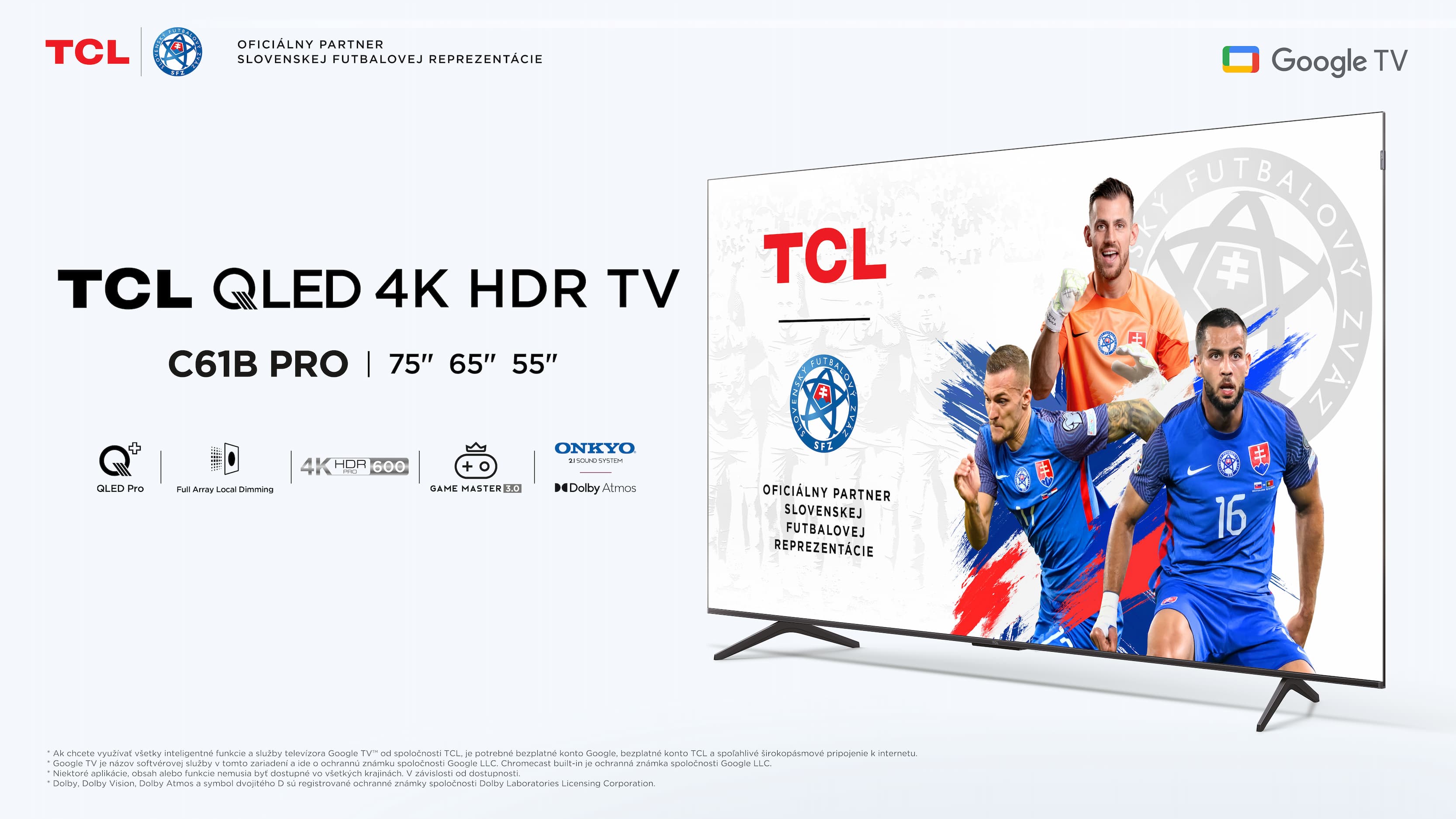 TCL C61B PRO 4K FALD QLED TV | TCL Slovensko