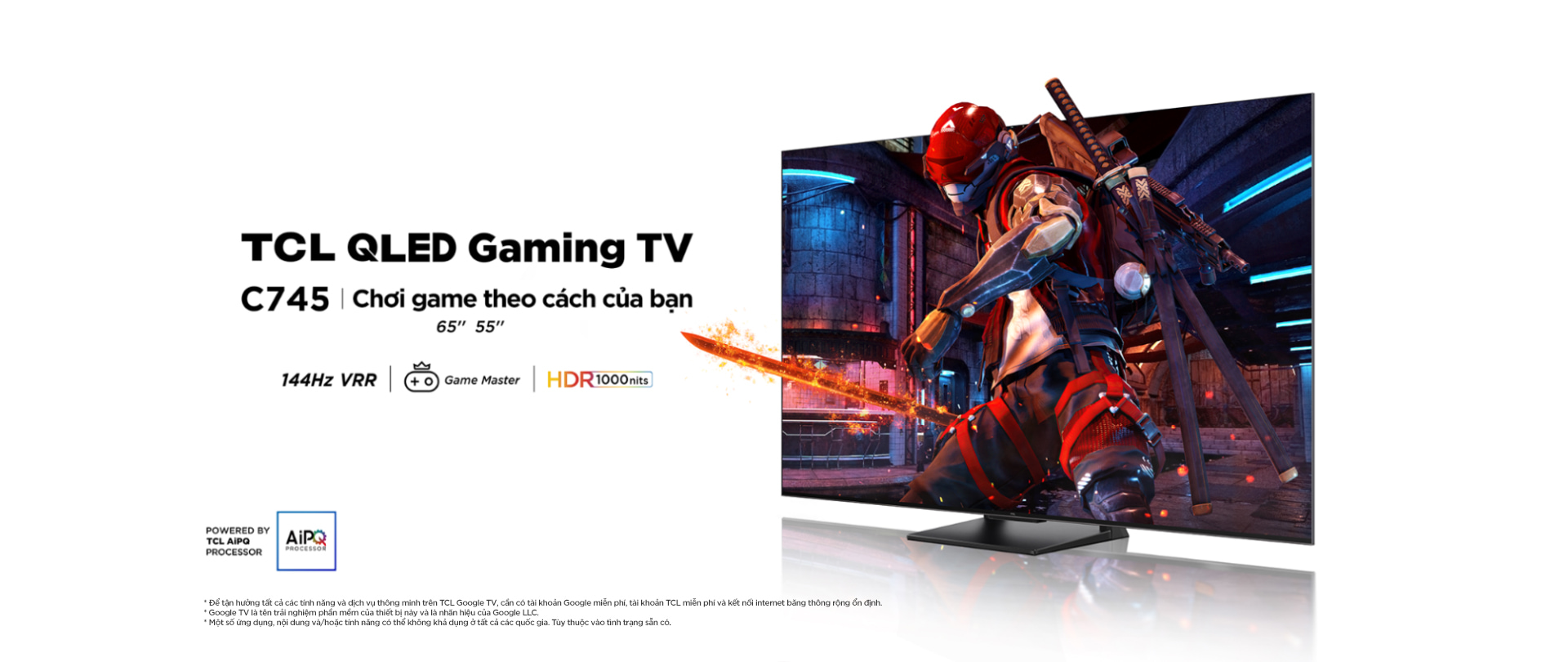 TCL QLED Gaming TV C745 | TCL Việt Nam